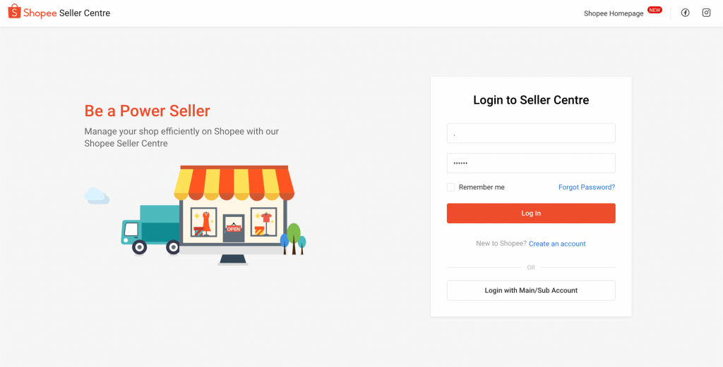 How To Create Shopee Account and Open a Business There